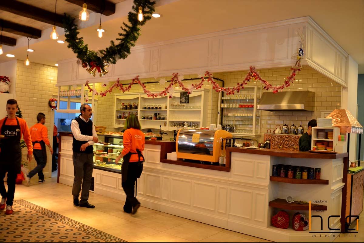 Chay Tea Coffee Dekorasyon ve Tasarımı - HCA Mimarlık