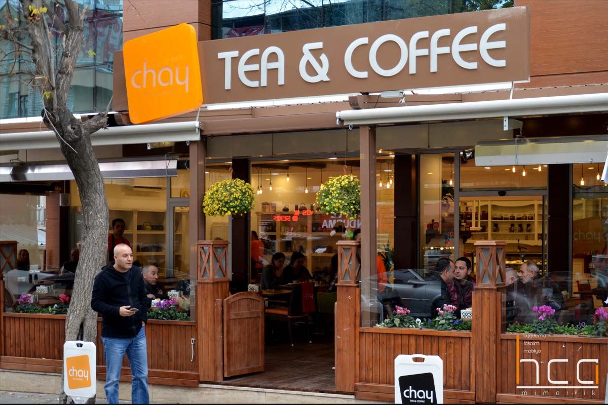 Chay Tea Coffee Dekorasyon ve Tasarımı - HCA Mimarlık