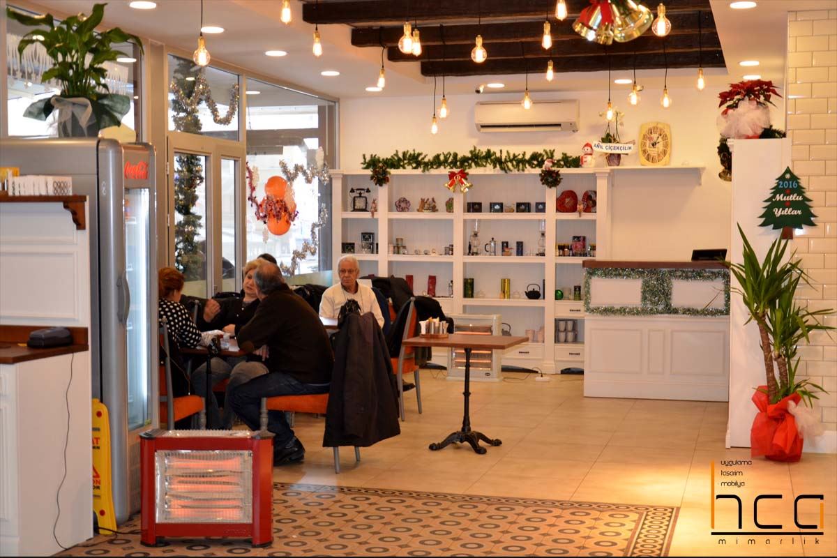 Chay Tea Coffee Dekorasyon ve Tasarımı - HCA Mimarlık