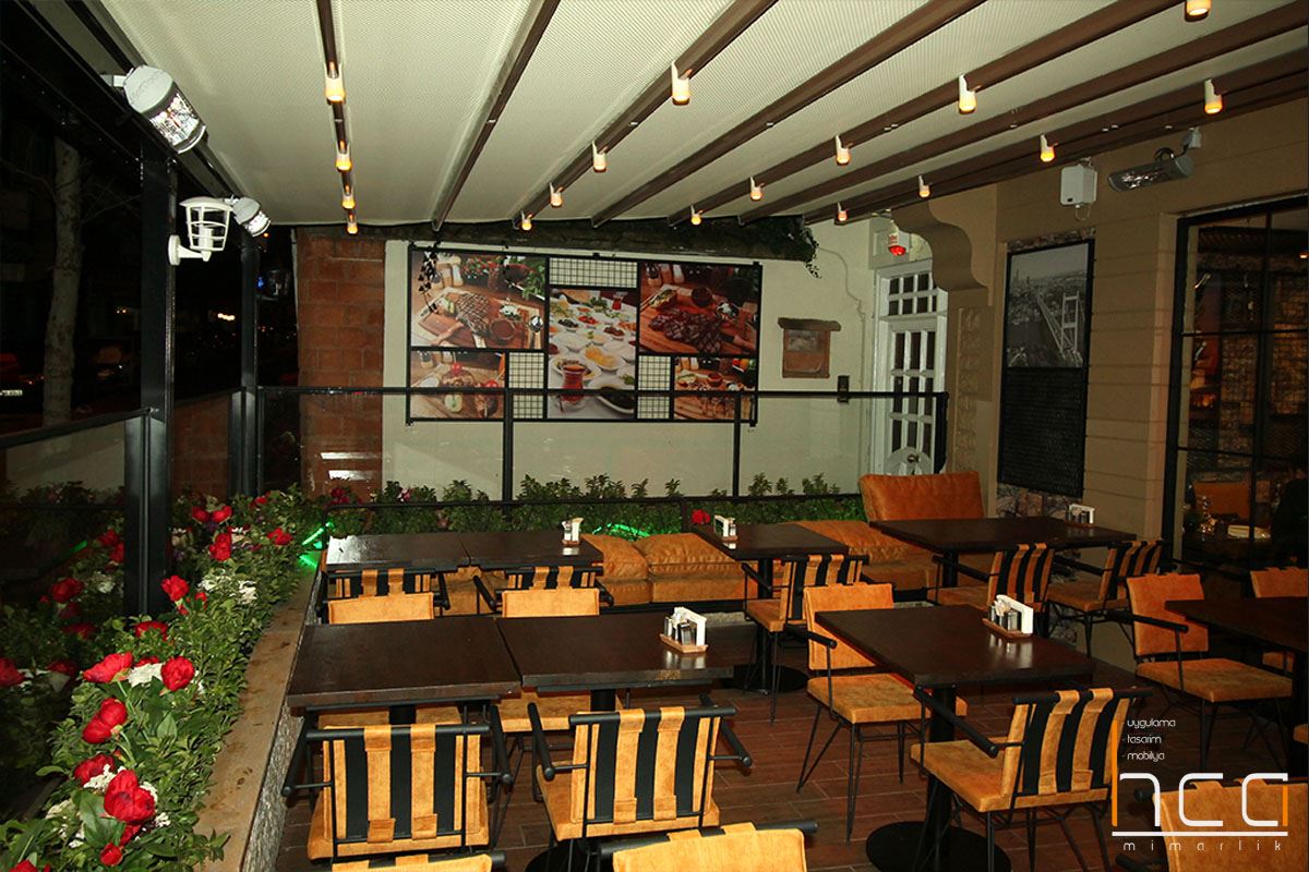 Dem&Et Restoran Dekorasyon ve Tasarımı - HCA Mimarlık